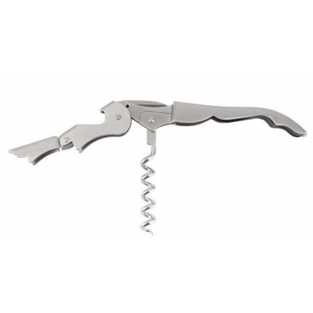 Stainless Steel Duo-Lever Waiter’s Corkscrew – Elara Trading
